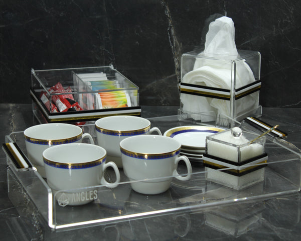 Clear Plexy Tray Set – Angles Designs